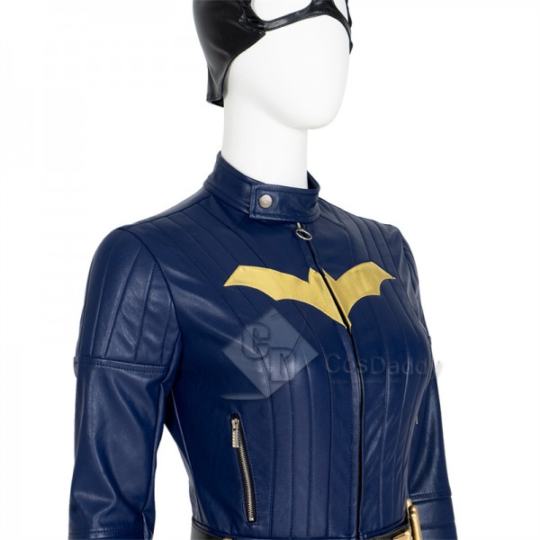 Batgirl Barbara Gordon Cosplay Costume Superhero Supergirl Jumpsuit Halloween Carnival Suit